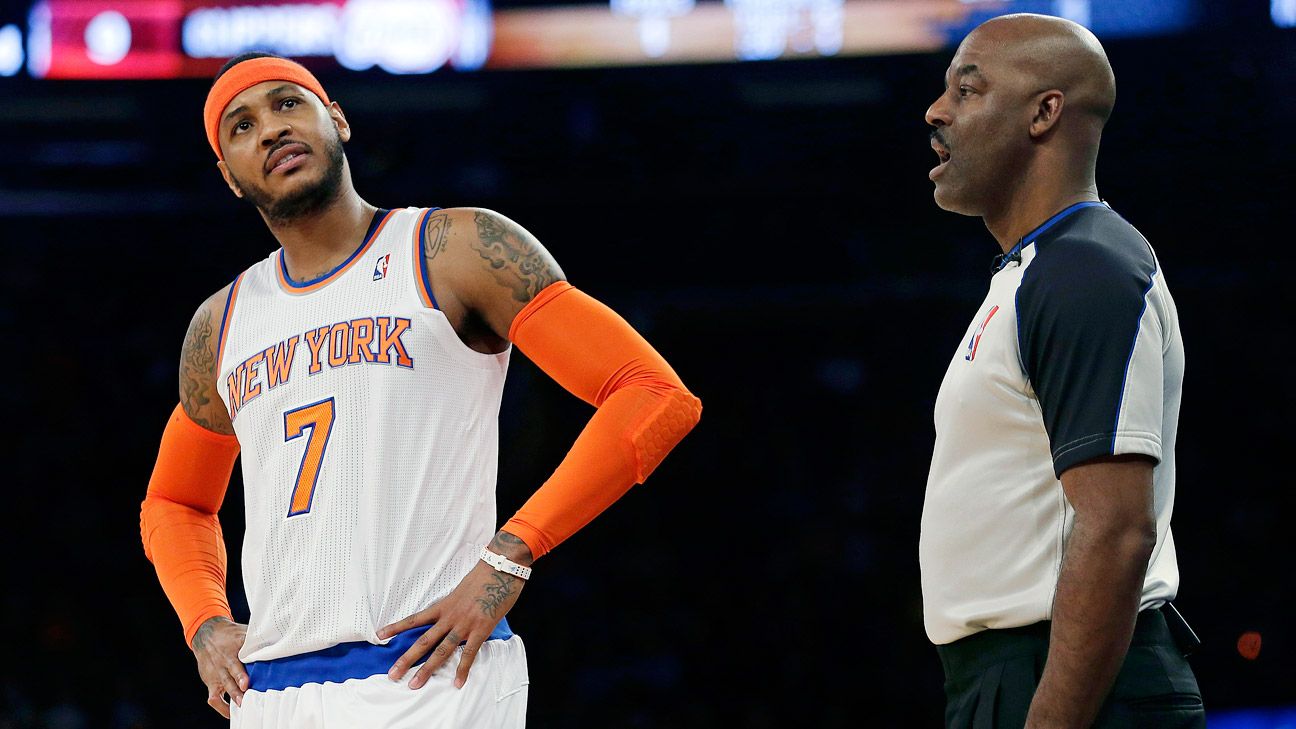 Melo: Knicks 'can't figure it out' at MSG - ESPN - Knicks Blog- ESPN