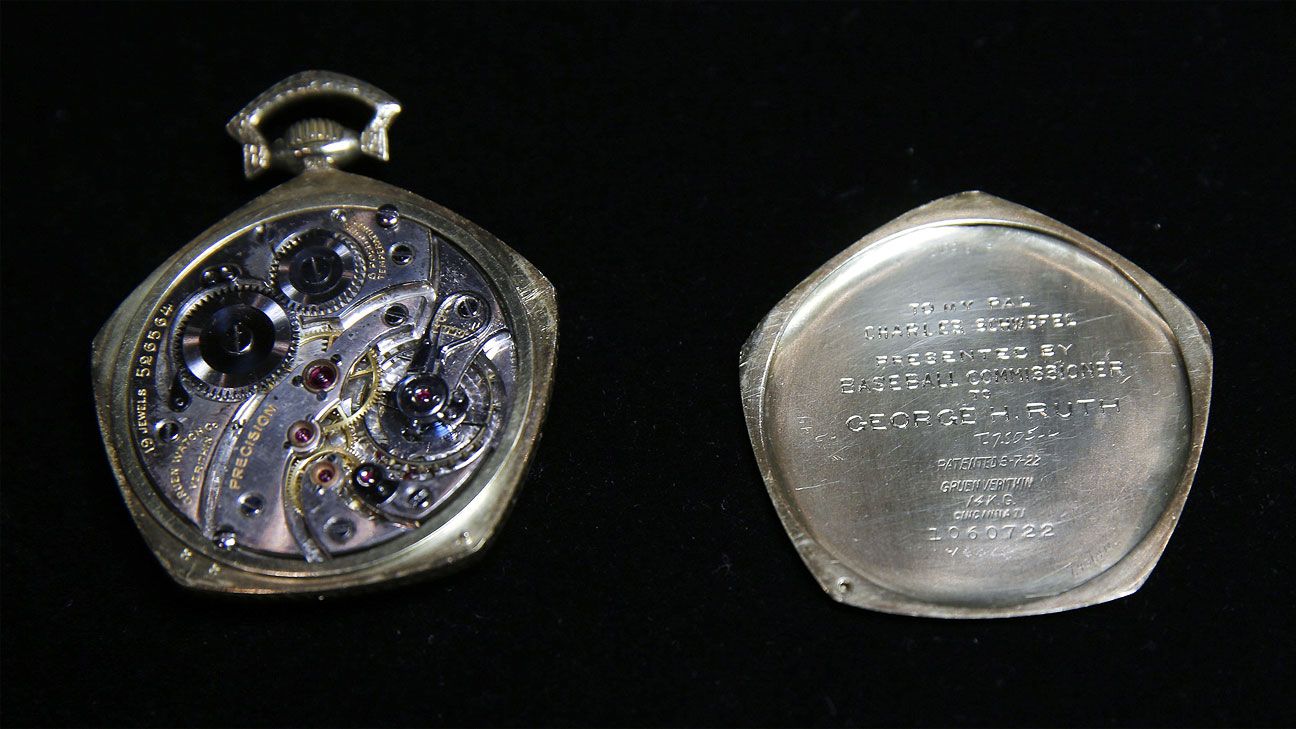 Babe Ruth's 1923 World Series watch going to auction - ESPN