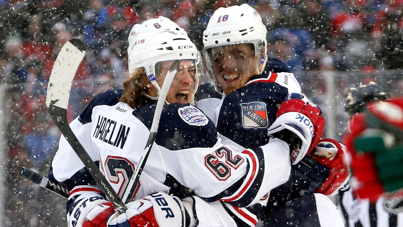 Rangers defy elements in Bronx rout - ESPN