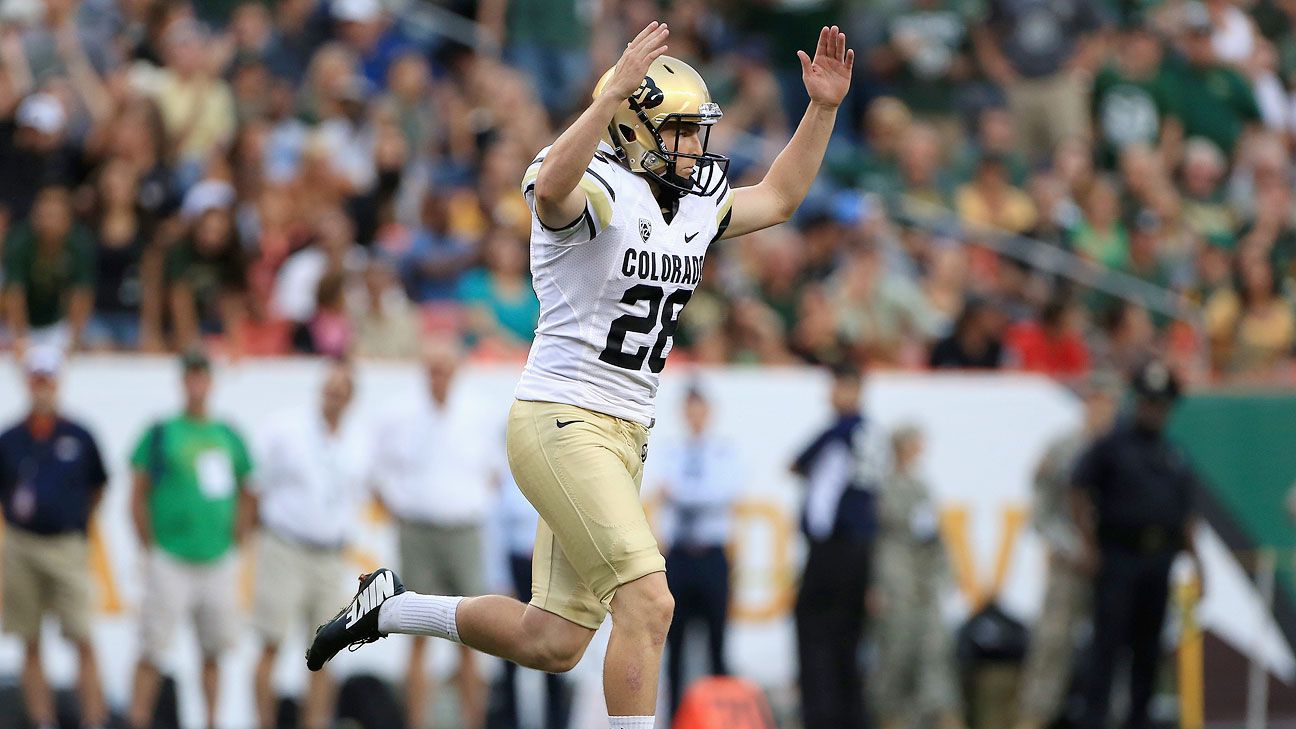 Top Pac-12 performances in 2013: Colorado Buffaloes kicker Will Oliver ...