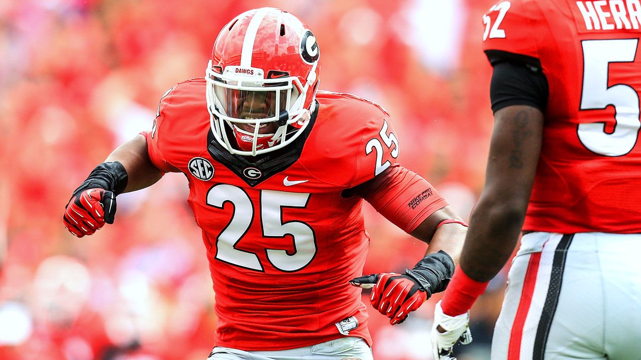 Former Georgia Bulldogs safety Josh Harvey-Clemons to transfer to ...