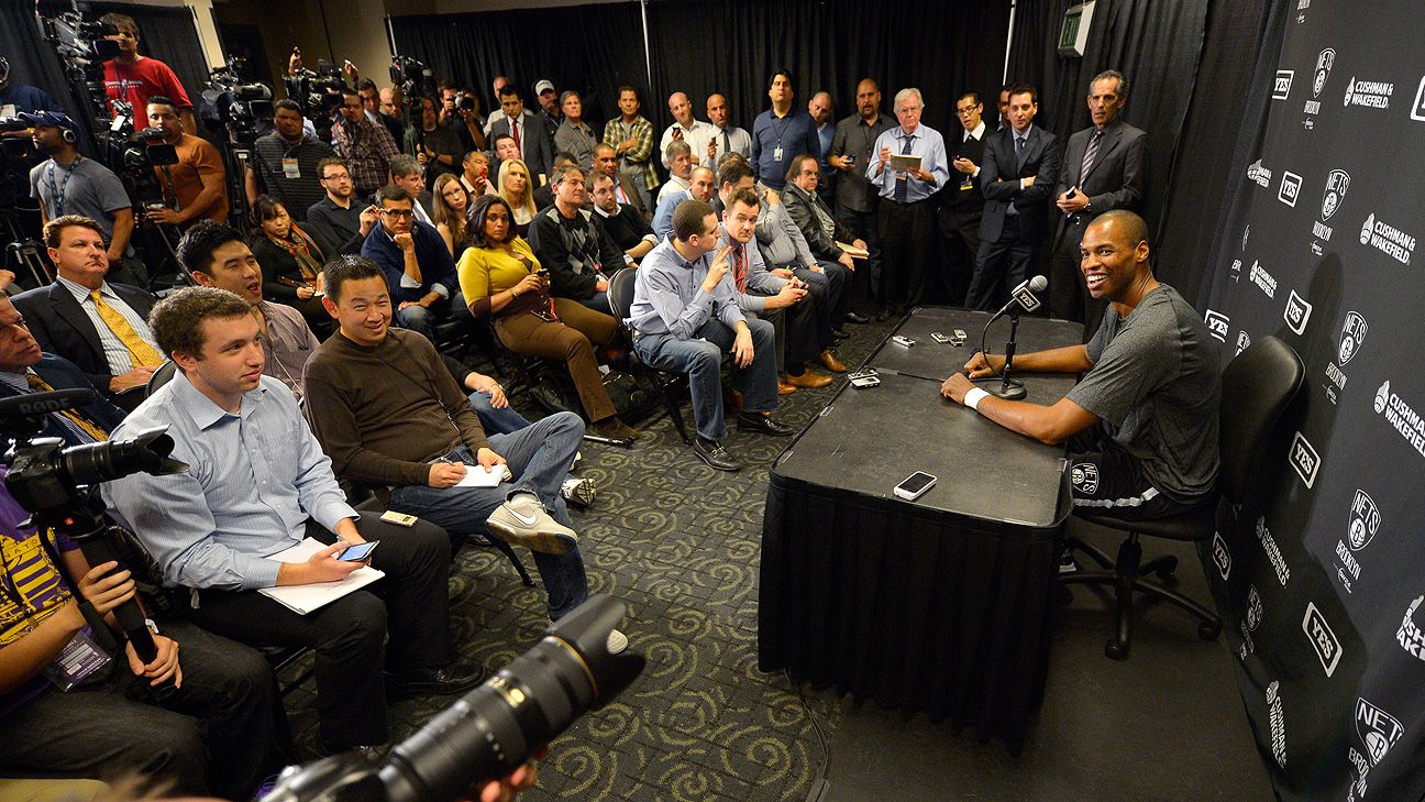 Jason Collins' new life no different for Brooklyn Nets - ESPN