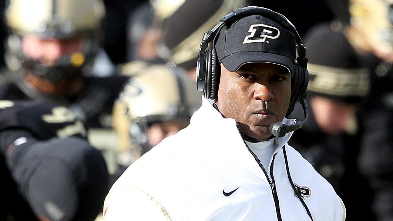 Darrell Hazell to return for fourth season with Purdue - ESPN