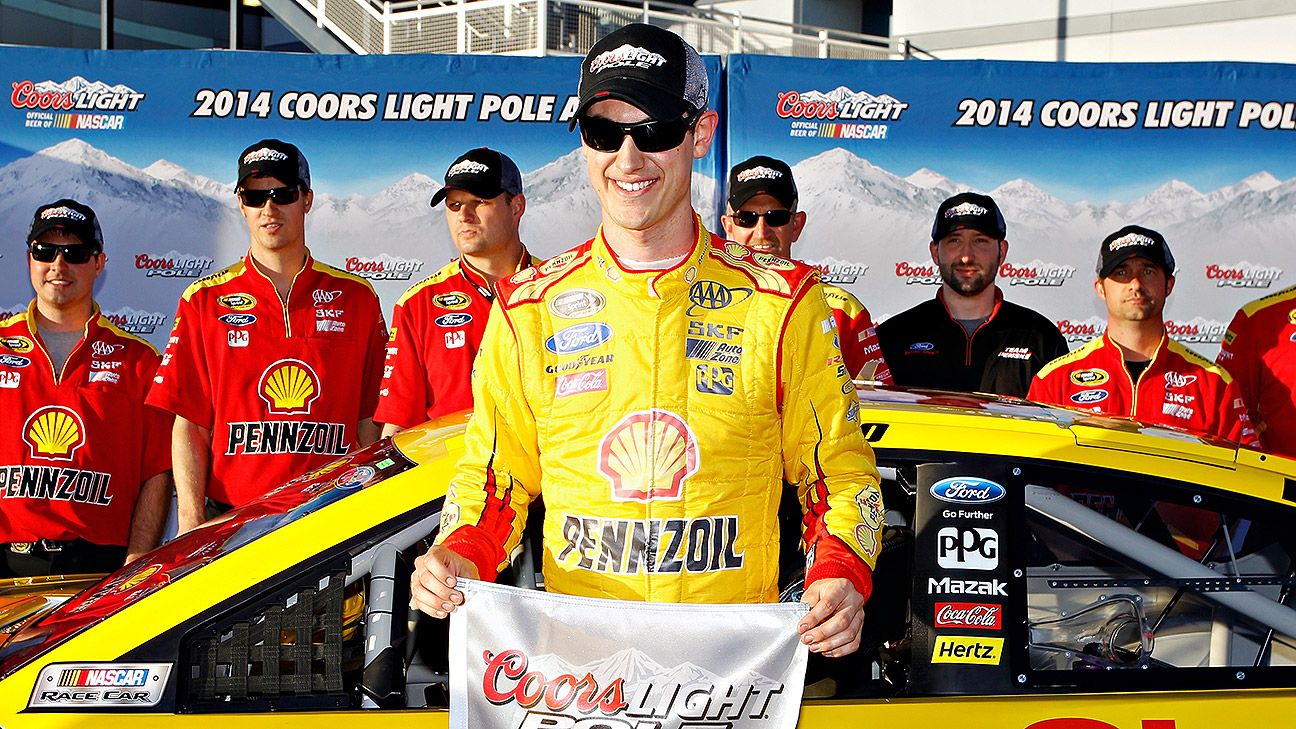Joey Logano wins Cup pole in Vegas - ESPN