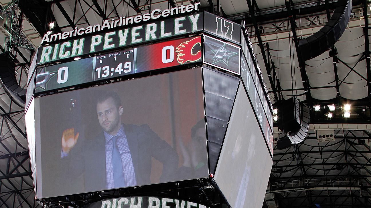 Rich Peverley receives standing ovation in first trip back to Dallas ...