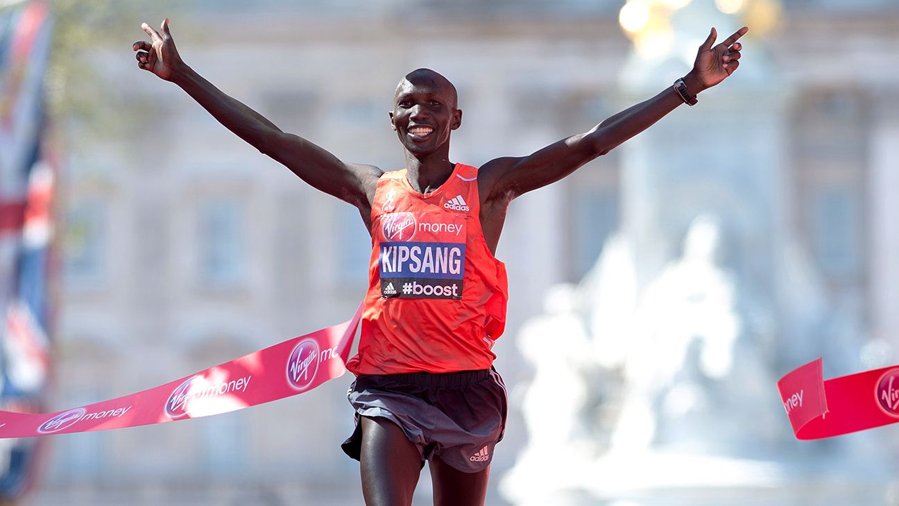 Wilson Kipsang wins London Marathon for second time, sets course-record ...