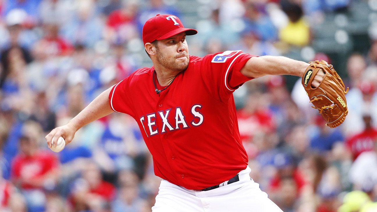 A winner again, Colby Lewis touched by standing ovation - ESPN - Dallas ...