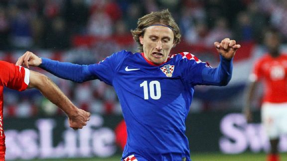 2014 World Cup - #WorldCupRank - No. 32 Luka Modric of Croatia and Real ...
