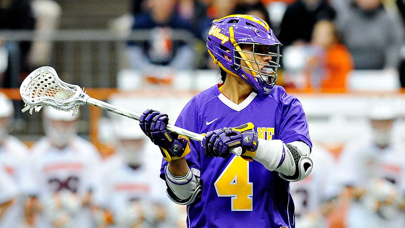 Lyle Thompson of Albany Great Dane now top Division I scorer in men's ...