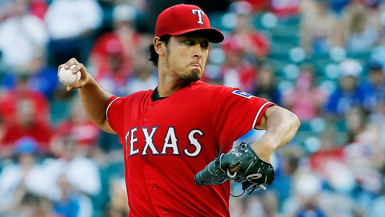 Not-so-dominant Yu Darvish grinds out win - ESPN - Dallas Texas Rangers ...
