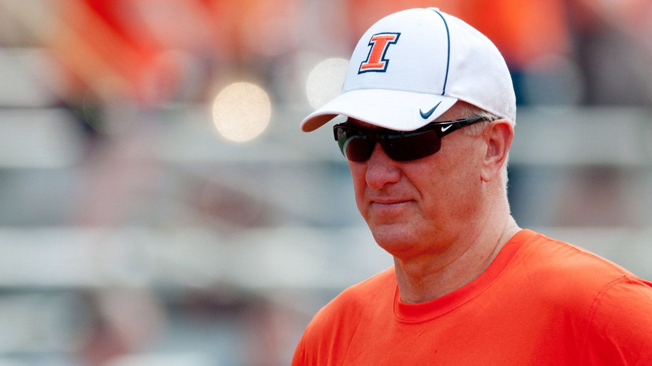 Fighting Illini fire football coach Bill Cubit - ESPN