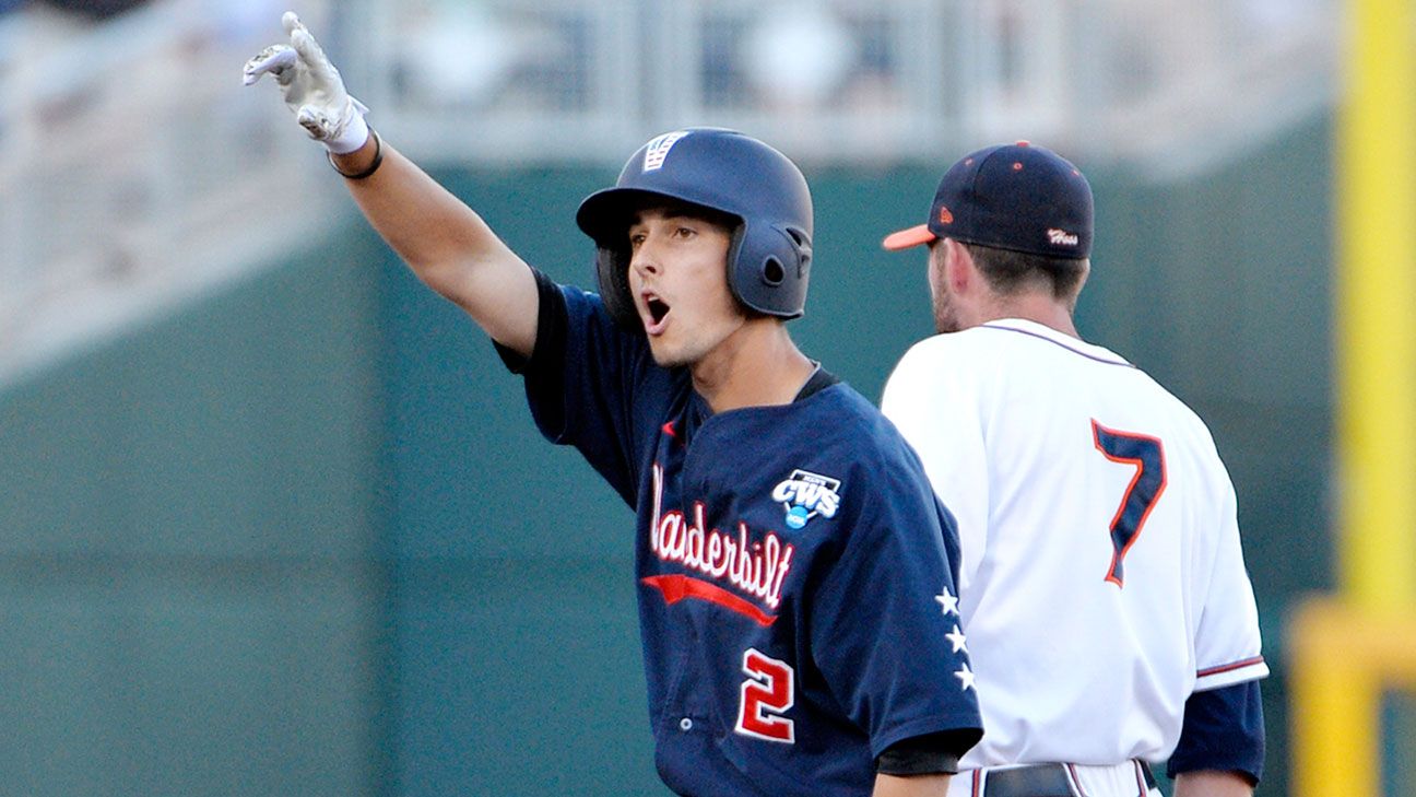 Tyler Campbell springs into action in College World Series championship ...