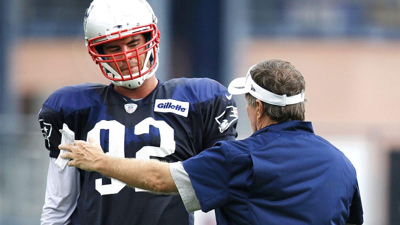 New England Patriots DE Jake Bequette adding TE work to his repertoire ...