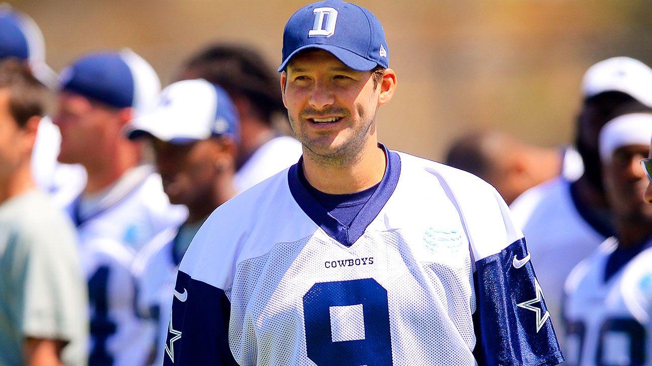 Tony Romo to sit out Dallas Cowboys' preseason opener against San Diego ...