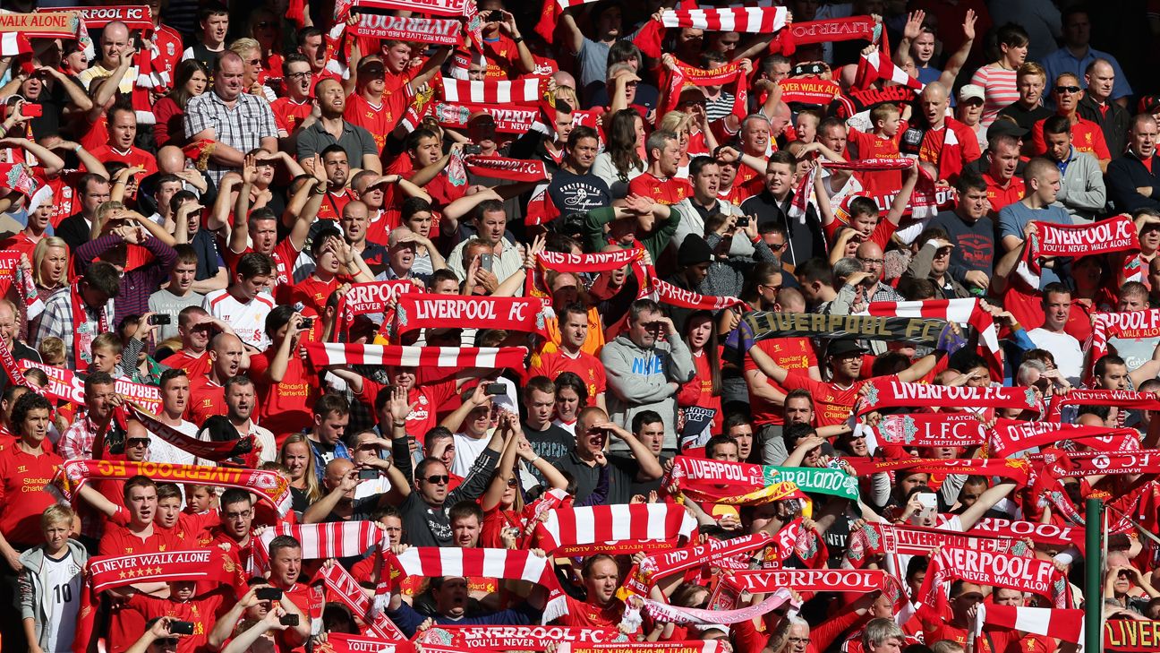 Liverpool propose scheme for personal fan stones outside Anfield - ESPN