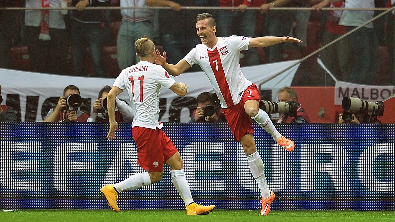 Poland stun Germany, Robbie Keane hits hat trick for Republic of ...