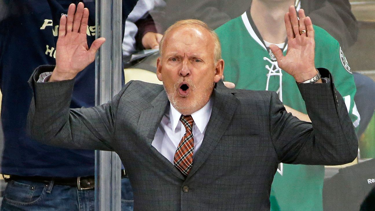 Lindy Ruff, New York Rangers assistant coach, suffers concussion after ...