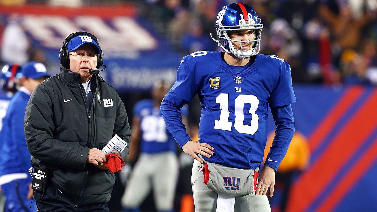 New York Giants QB Eli Manning says team still behind coach Tom ...
