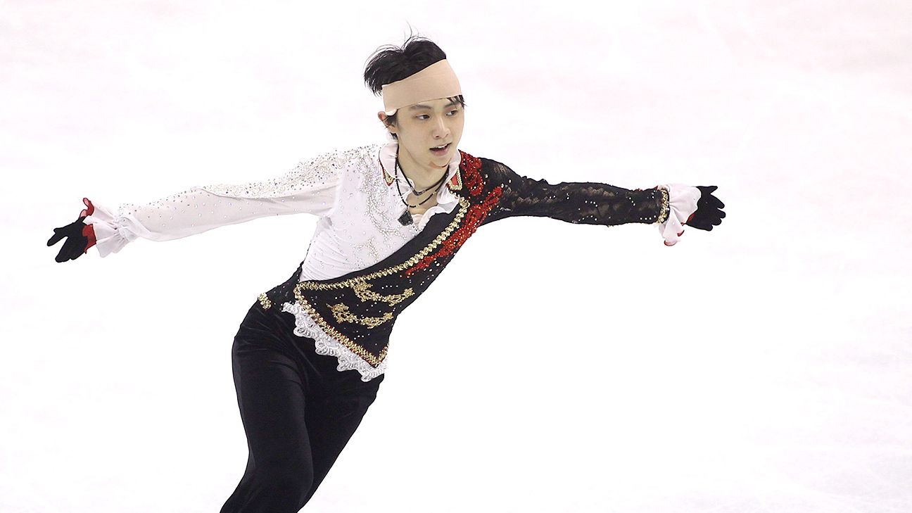 Yuzuru Hanyu 2nd despite crash - ESPN