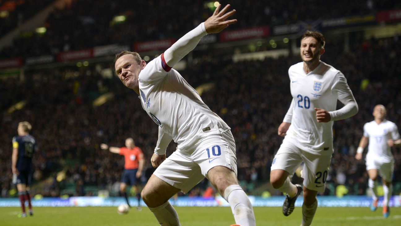 Wayne Rooney says acrobatic goal celebration was for his son - ESPN