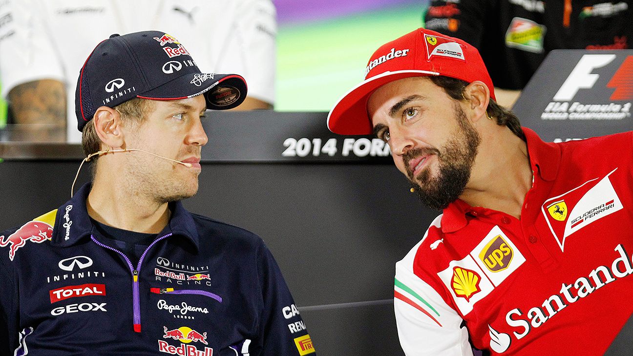 Fernando Alonso leaving Ferrari, replaced by Sebastian Vettel - ESPN