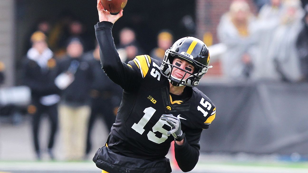 Jake Rudock of Iowa Hawkeyes free to transfer anywhere - ESPN