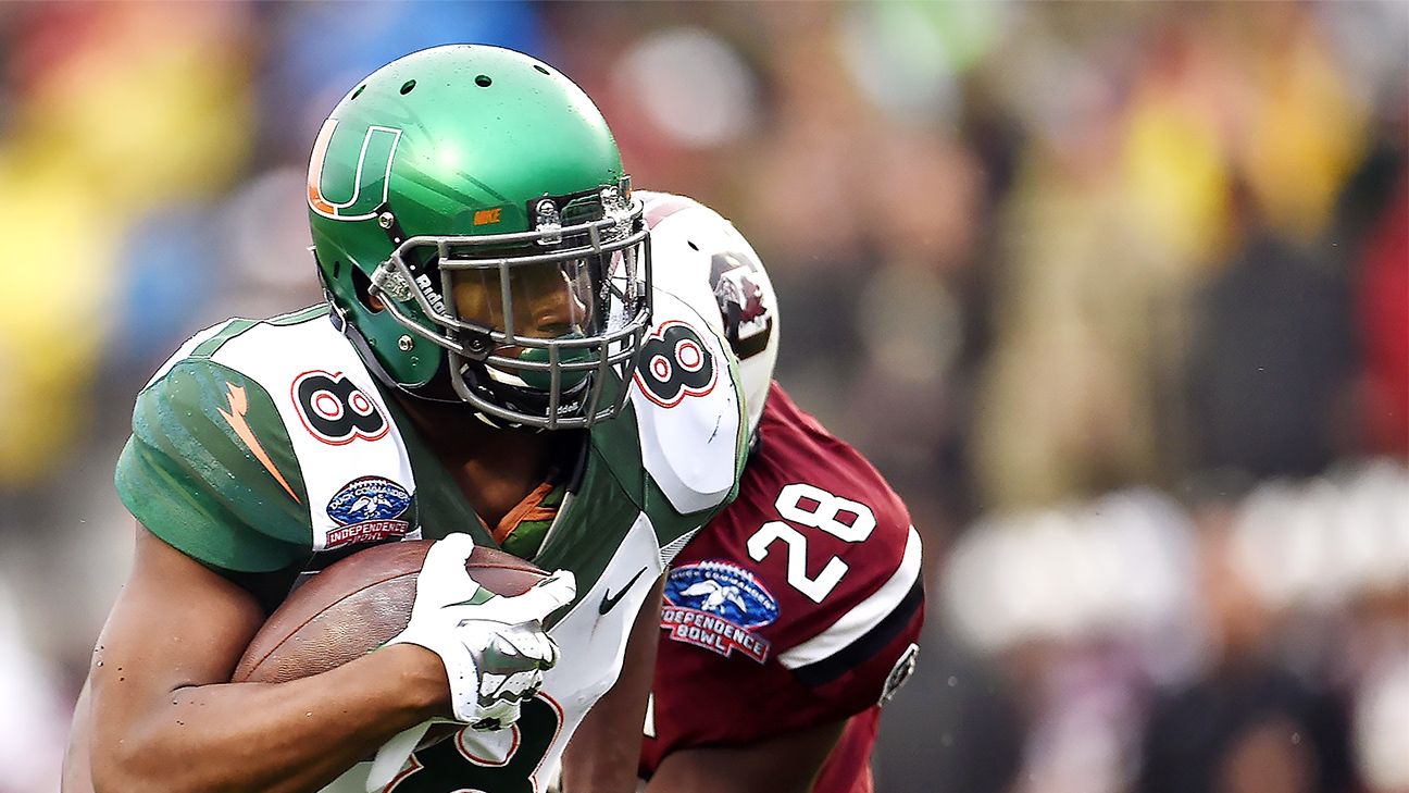 Duke Johnson leaving Miami, will enter NFL draft - ESPN