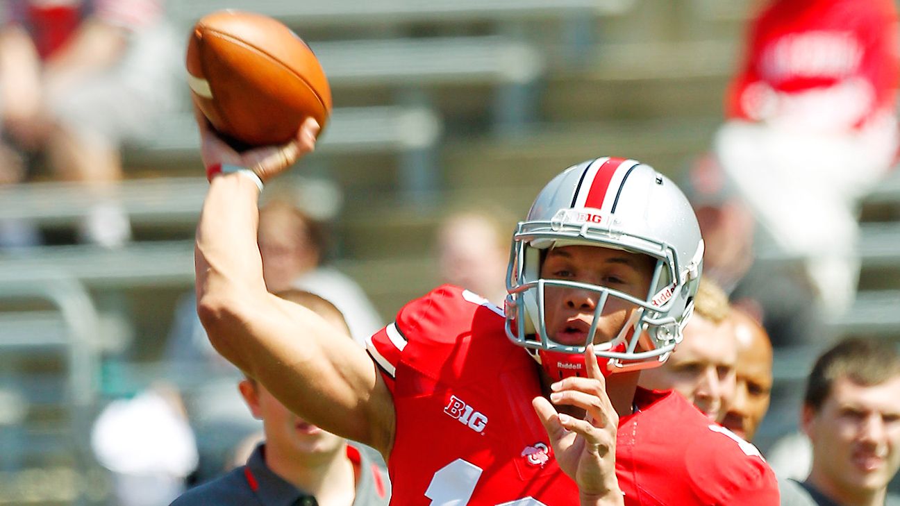 Ohio State quarterback Stephen Collier has knee surgery