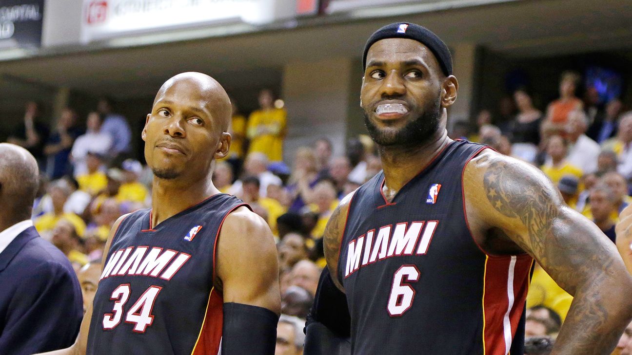 LeBron James of Cleveland Cavaliers made recent pitch to Ray Allen