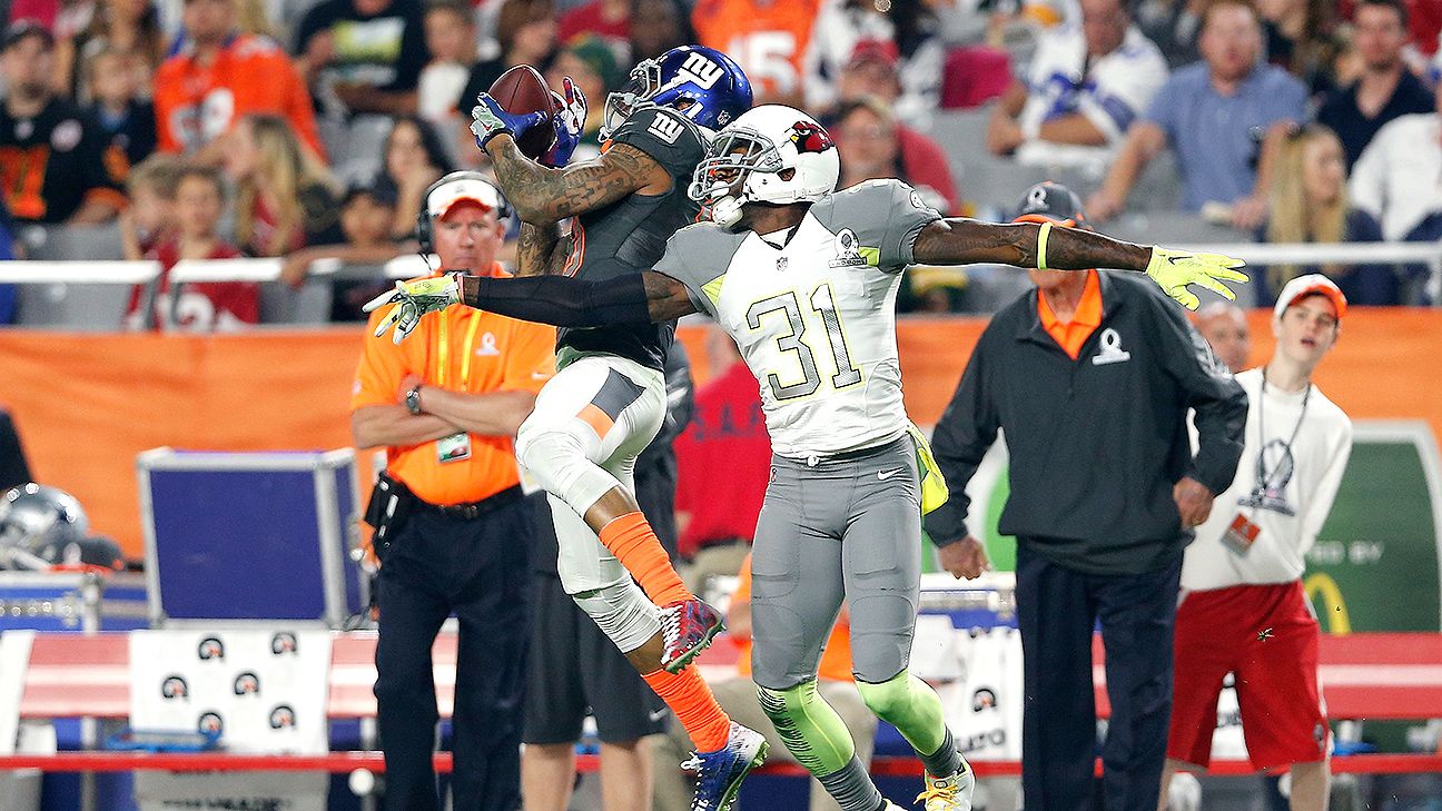 Odell Beckham Jr. of New York Giants still affected by hamstring injury ...