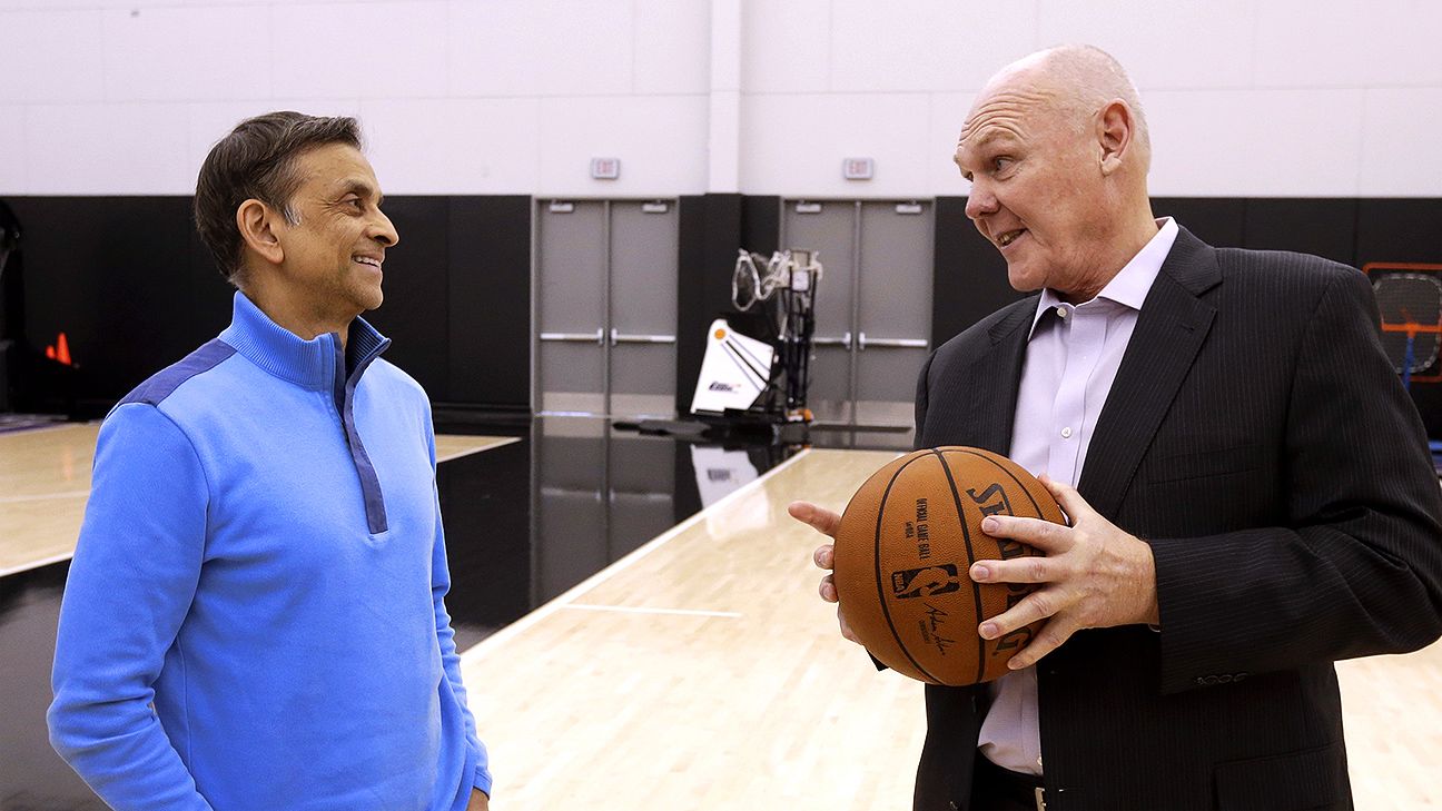 Sacramento Kings owner Vivek Ranadive considering firing coach George ...