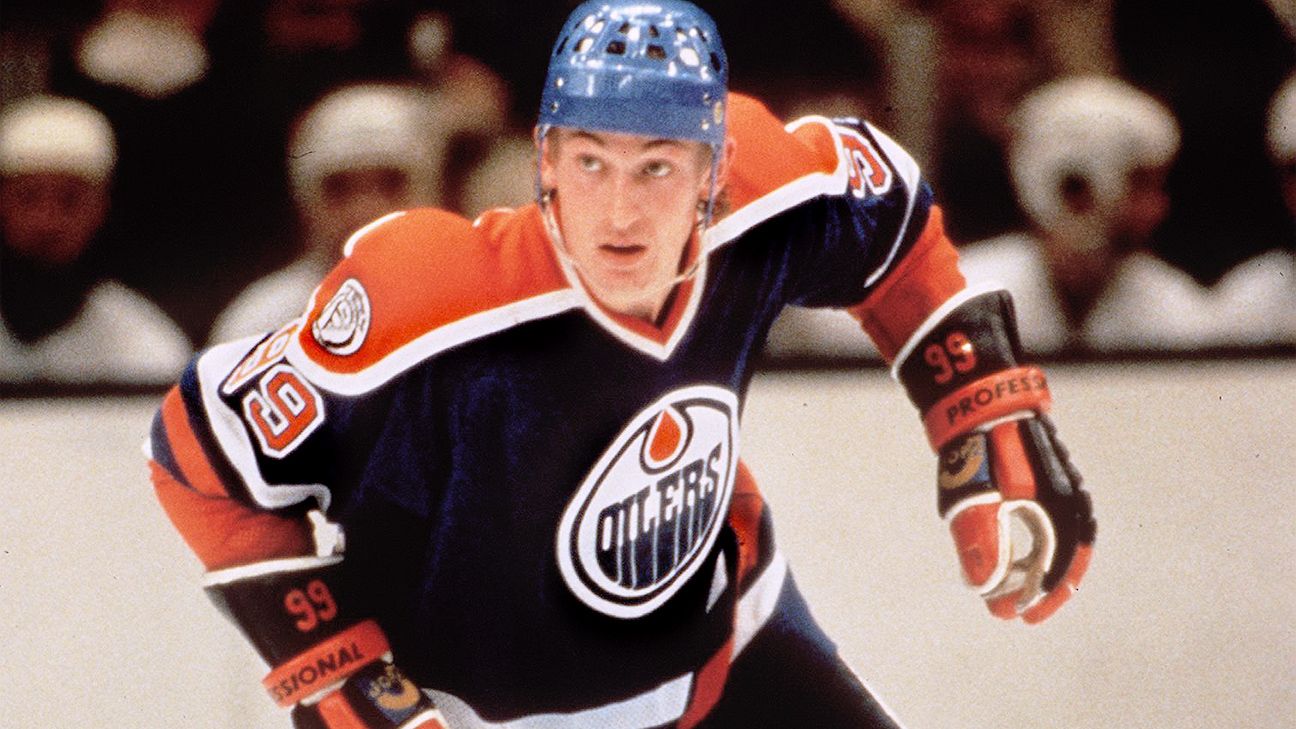 Wayne Gretzky, el mejor de todos los tiempos que patinó hacia los goles ...