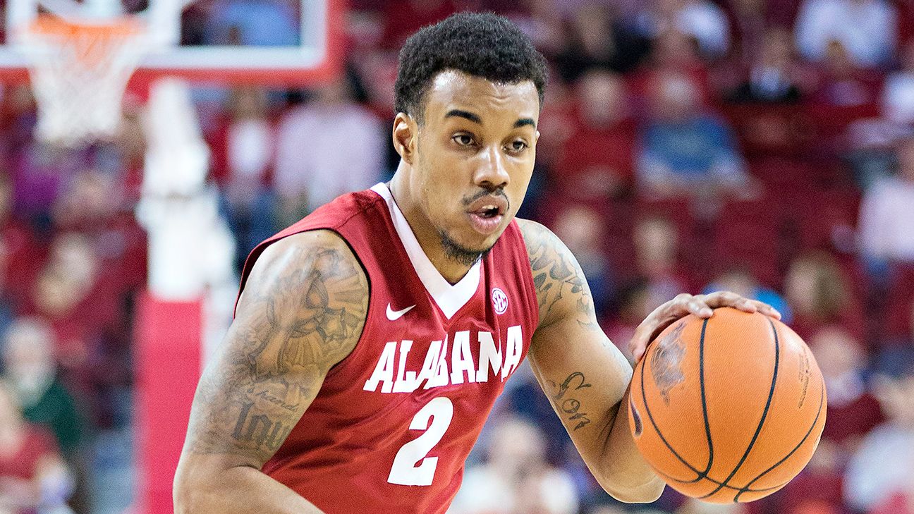 Alabama Crimson Tide guard Ricky Tarrant transferring to another school ...