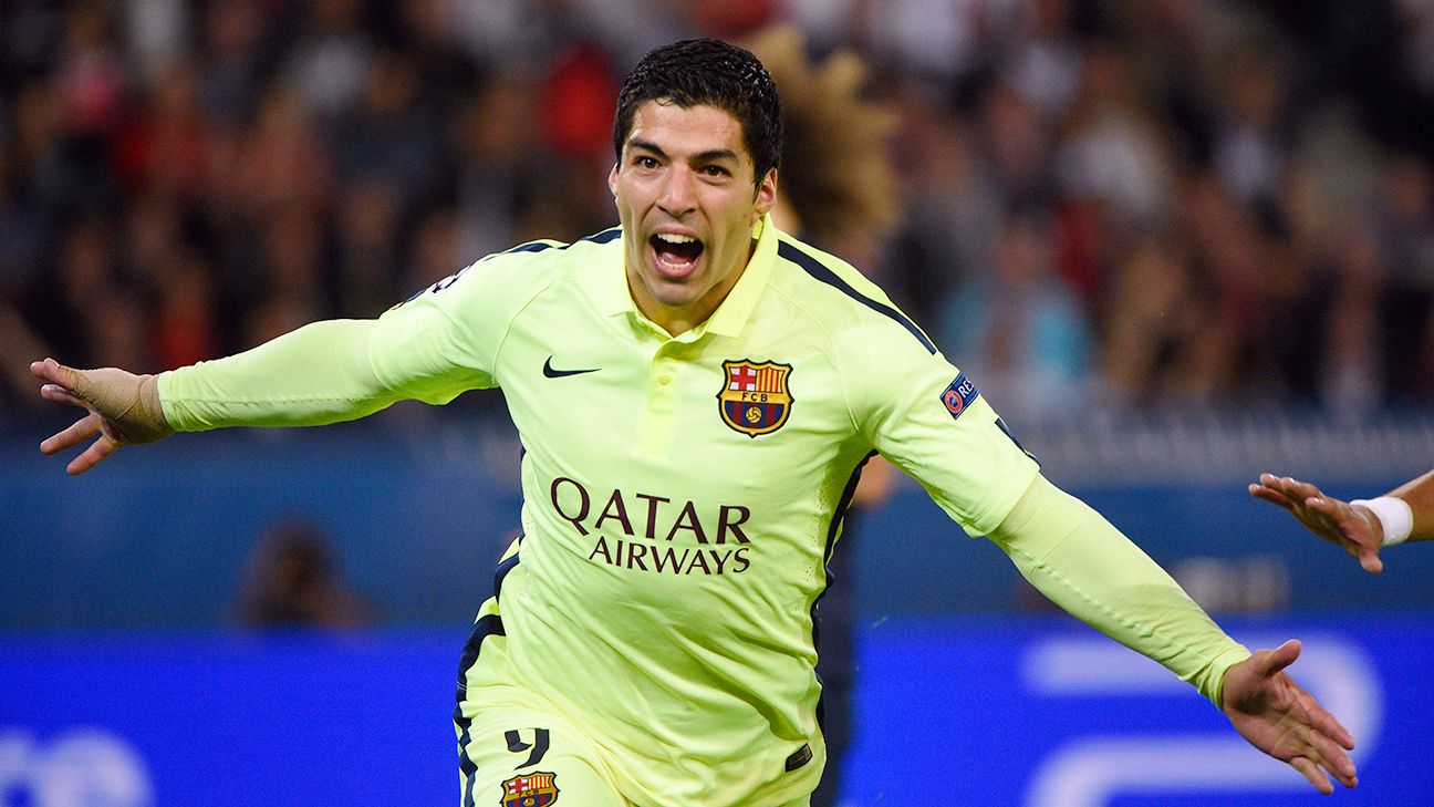 Luis Suarez back in Barcelona training but not yet fit - ESPN