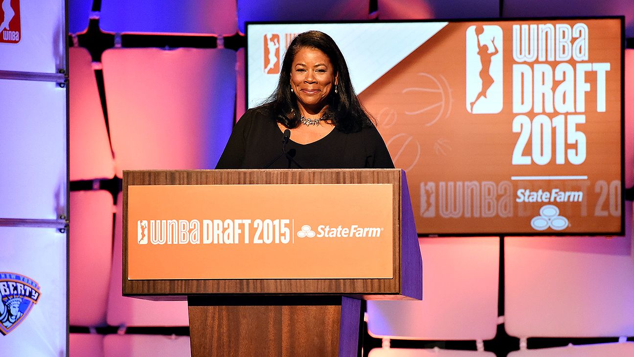 WNBA draft lottery to be based on 2-year record - ESPN