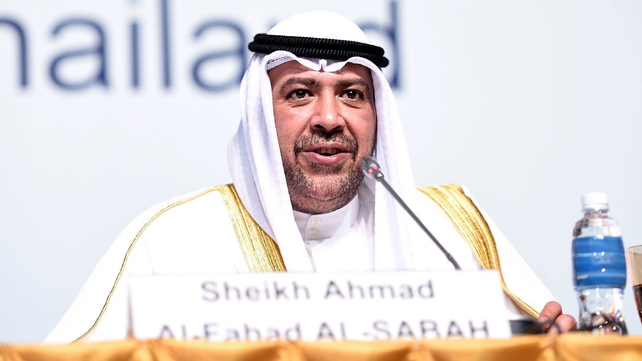 FIFA council member Sheikh Ahmad of Kuwait quits football roles - ESPN
