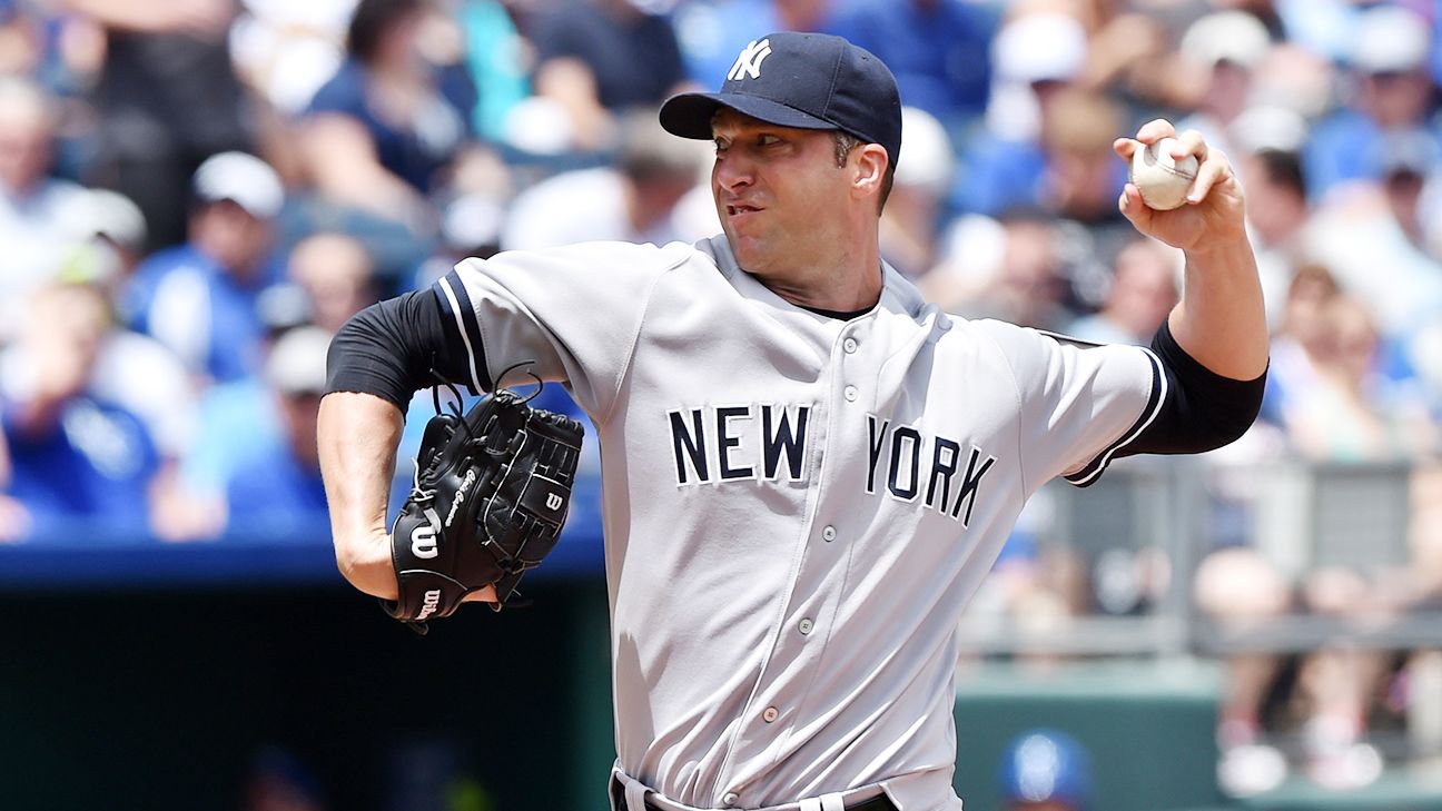Chris Capuano of New York Yankees designated for assignment - ESPN
