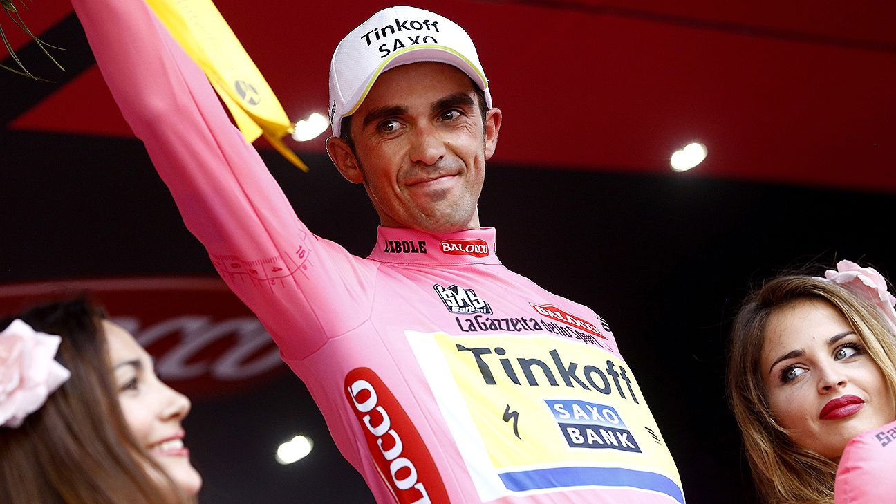 Alberto Contador leads after 10th stage of Giro d'Italia - ESPN