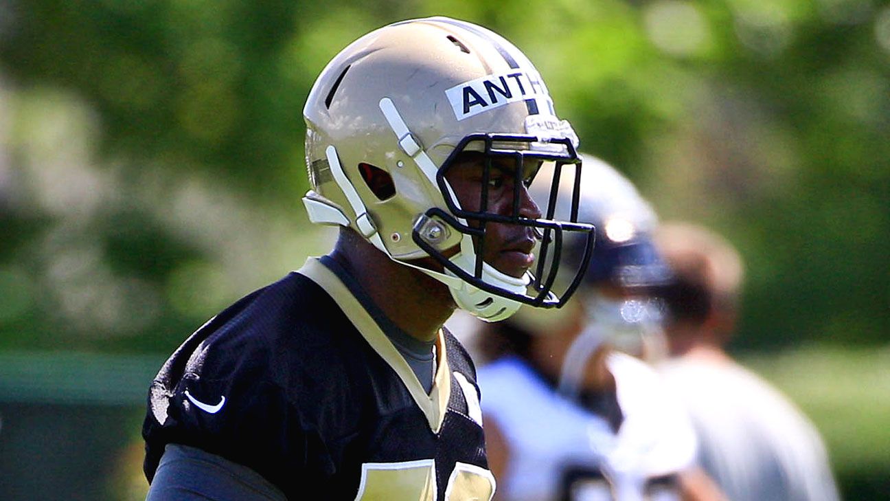Stephone Anthony shines, Andrus Peat struggles during Saints practice ...