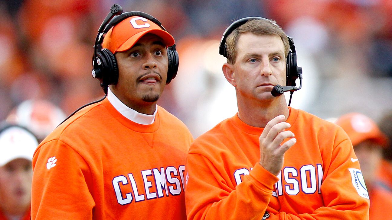 The incredible underdog story of Clemson's Tony Elliott - ESPN