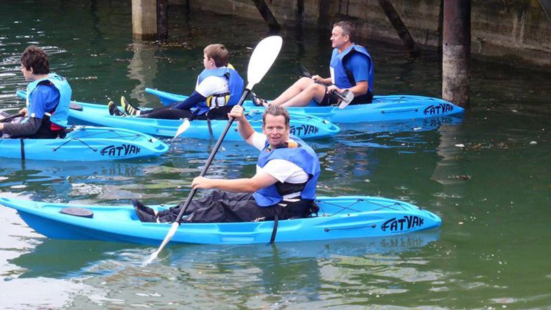 Special Olympics World Games -- Great Britain kayaker Steven Dodd ...