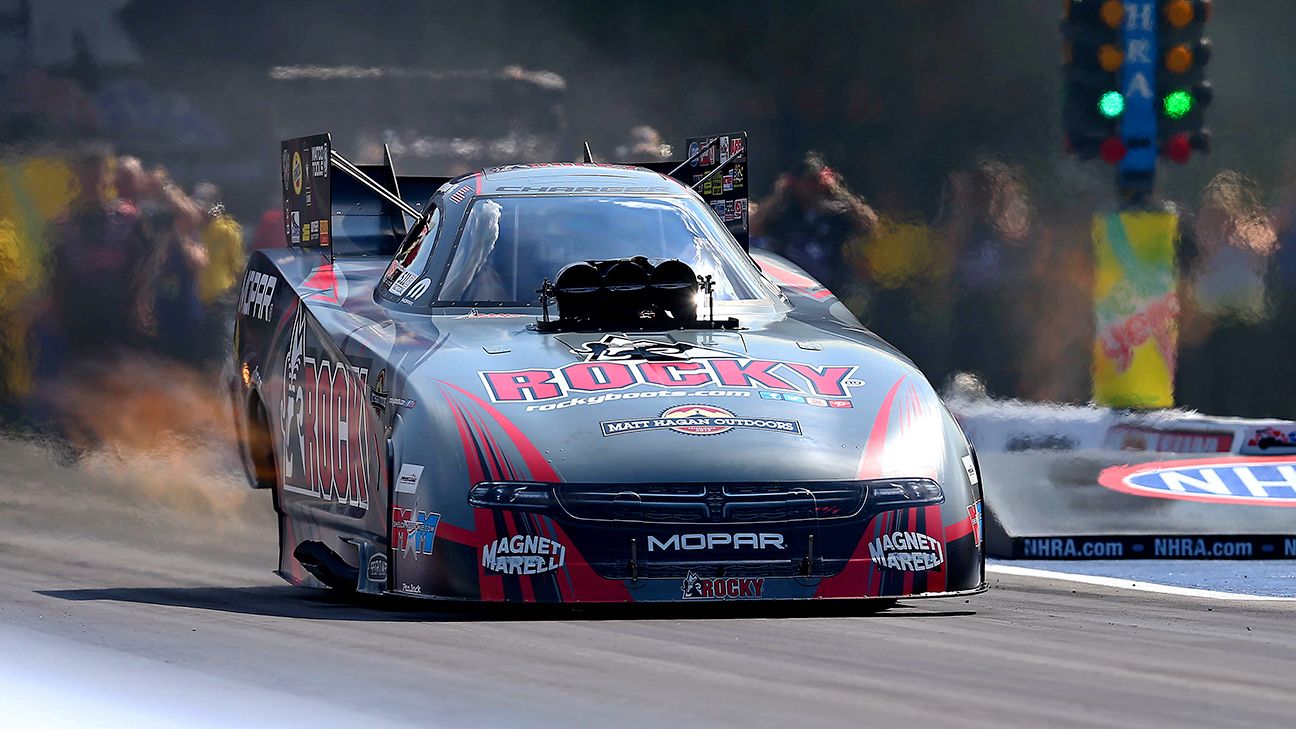 Matt Hagan has fastest Funny Car run in NHRA history - ESPN