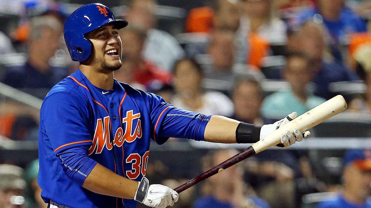 New York Mets rookie OF Michael Conforto gets RBI in MLB debut - ESPN ...