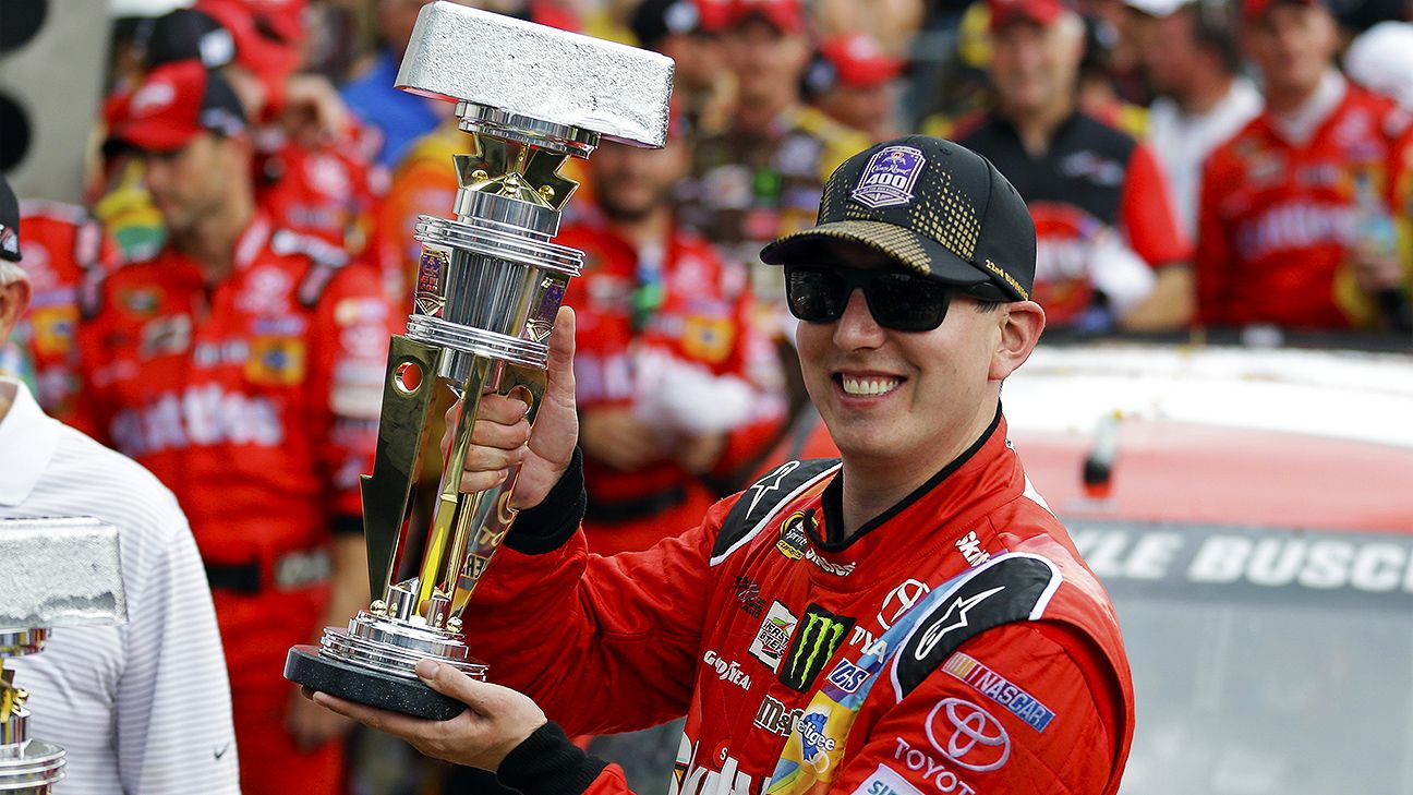 Kyle Busch continues hot streak by keeping cool - NASCAR - ESPN