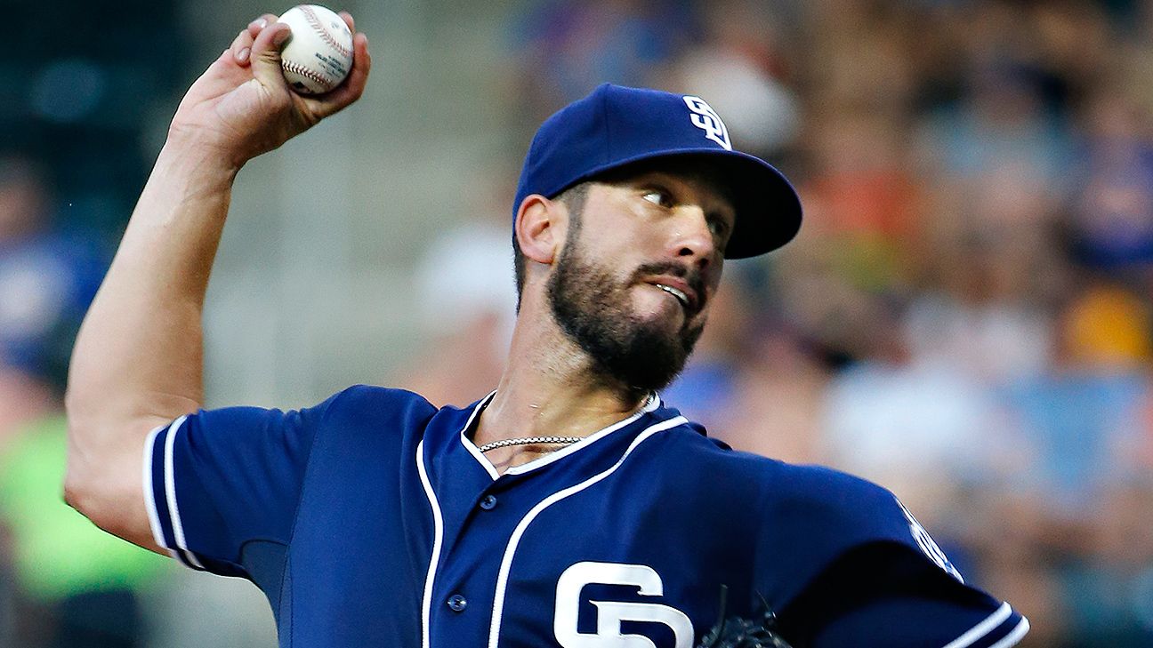 James Shields insists he's OK after he's skipped in Padres' opener - ESPN