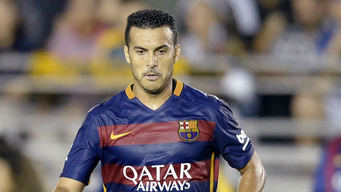 Pedro on bench for Barcelona in UEFA Super Cup - ESPN