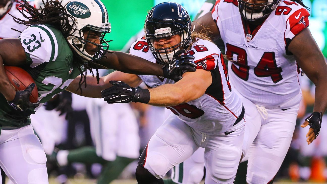 Brooks Reed of Atlanta Falcons undergoes groin surgery, expected out ...