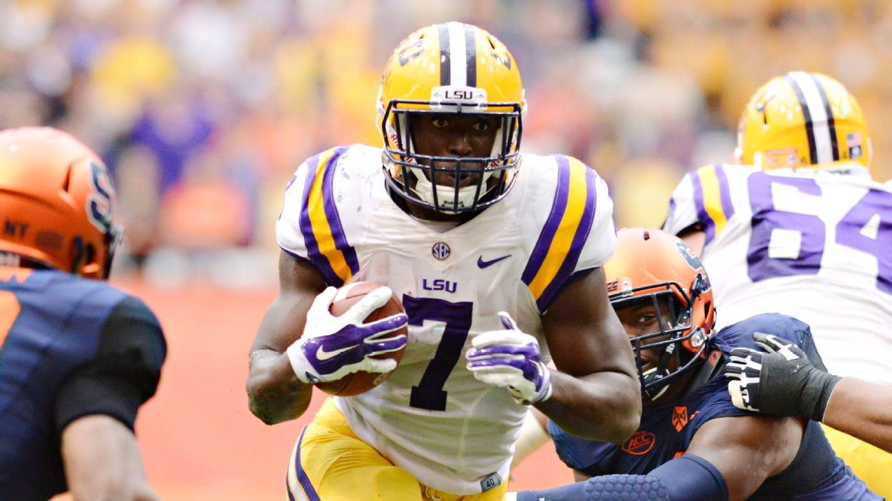 LSU Tigers' running back Leonard Fournette can't keep current pace ...