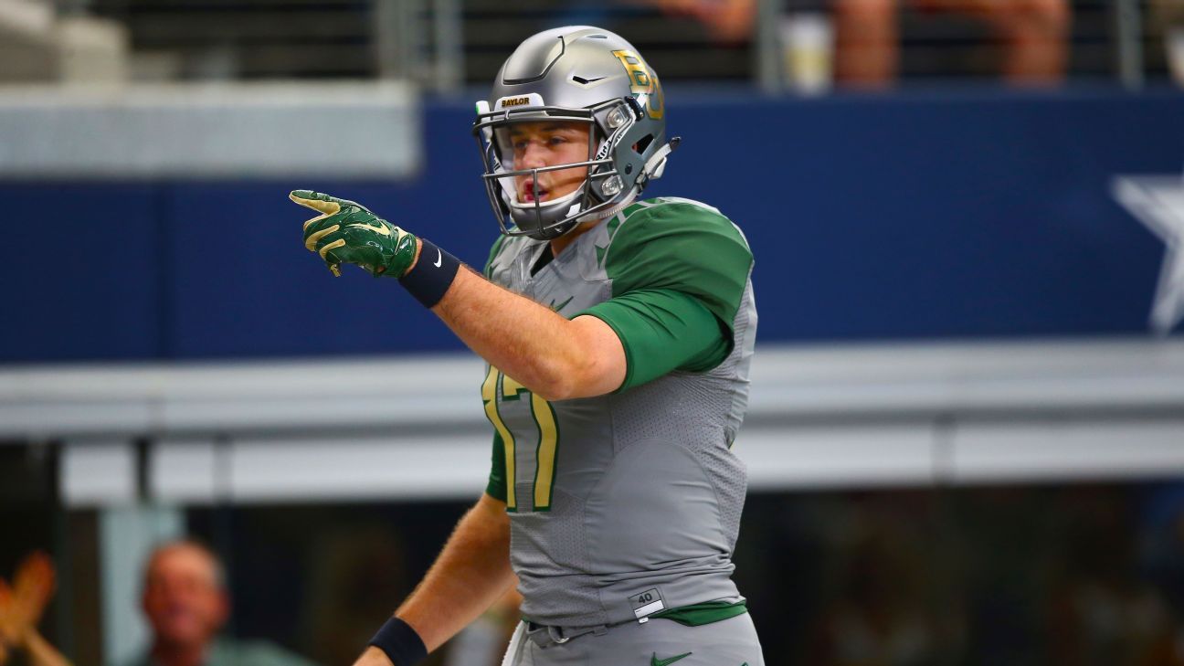 Emotional Seth Russell delivers speech to rally Baylor Bears - ESPN ...