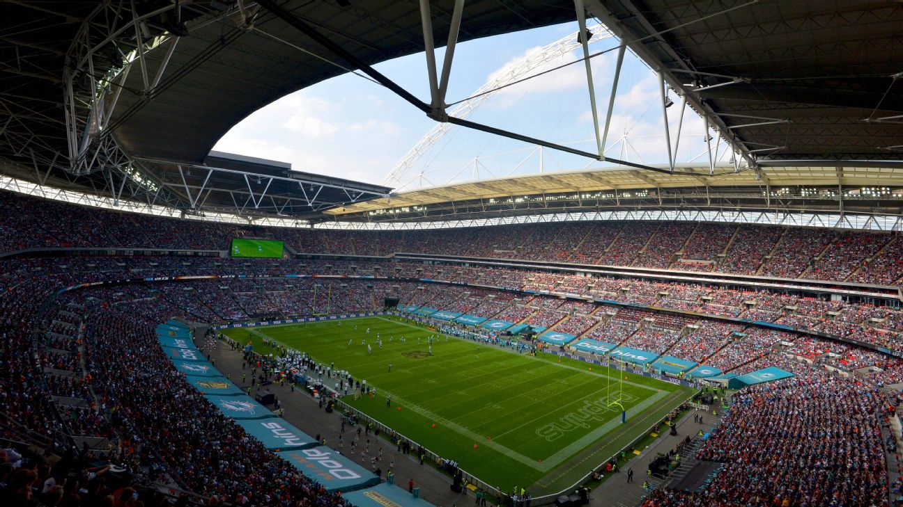 NFL extends deal to play games at Wembley Stadium in London through ...
